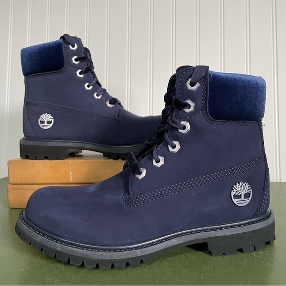 Timberland | Shoes | Nwt Timberland Premium Wproof Boots W Velvet Trim ...